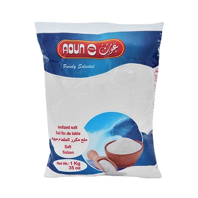 Buy Aoun Fine Salt 1KG Online | Carrefour Lebanon