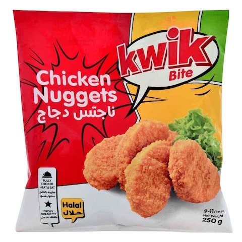 Kwik Bite Chicken Nuggets 250g price in Kuwait | Carrefour Kuwait ...