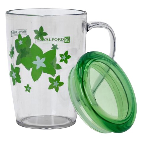 Buy Royalford Prima Water Cup 350ml Green/Clear Online | Carrefour Kenya