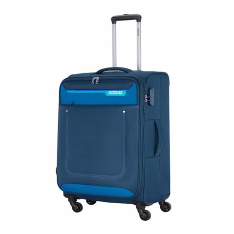 Buy American Tourister Jackson Soft Case 57 cm Blue Online | Carrefour ...