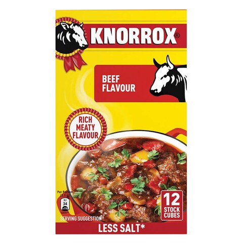 Buy Knorrox Beef Stock Cubes 120g Online | Carrefour Kenya
