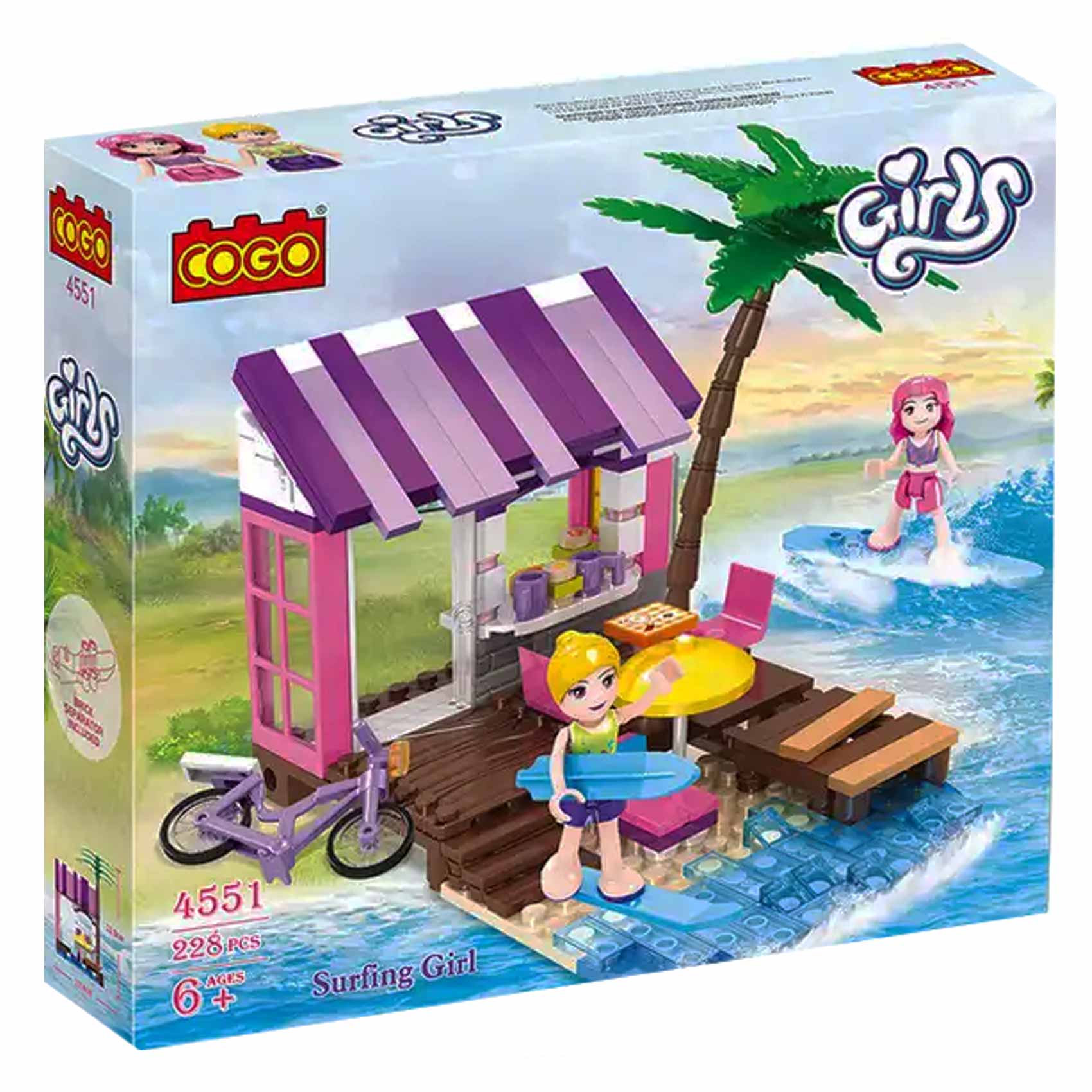 Buy Surfing Girl Blocks Online Carrefour Lebanon
