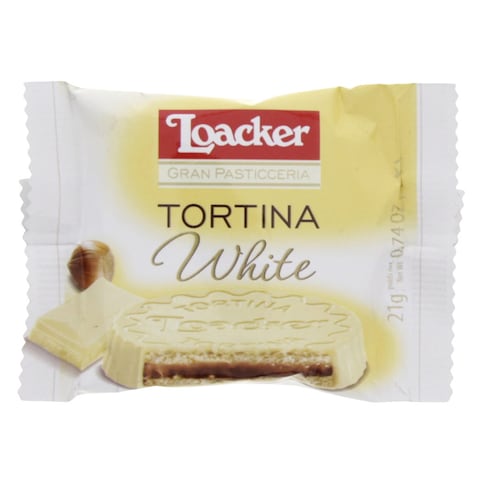 Loacker Gran Pasticceria White Tortina 21g price in Kuwait | Carrefour ...