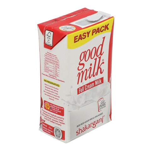 Buy Shahkarganj Good Milk Full Cream Milk 250 ml Online | Carrefour ...