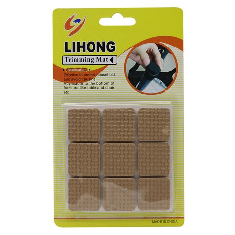 Buy Lihong Square Trimming Mat Brown 30mm 9 Pieces Online | Carrefour Kenya