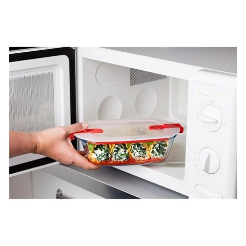 Buy Pyrex L2820 Cook And Heat Rectangular Glass Oven Dish With Lid ...