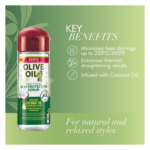 Buy ORS Olive Oil Heat Protection Hair Serum 180ml Online | Carrefour Kenya
