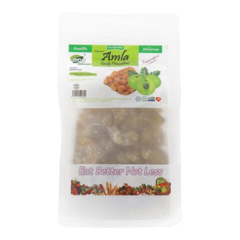 Buy Eco Global Foods Gluten Free Amla Candy ( Murabba ) 200 gr Online ...