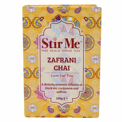 Buy Stir Me Loose Leaf Tea Zafrani Chai 100g Online | Carrefour Kenya
