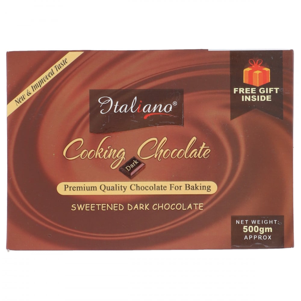 Buy Italiano Cooking Dark Chocolate Premium Quality Chocolate For ...