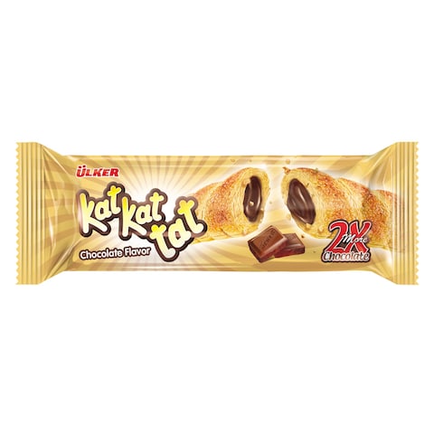 Buy Ulker Kat Kat Tat Puff Pastry With X2 Chocolate 24g Online ...