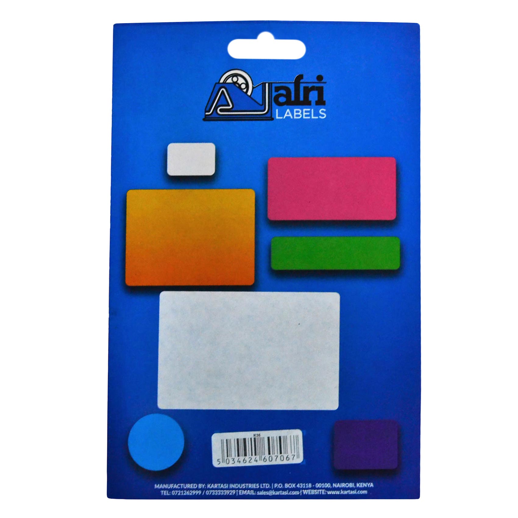 Buy AFRI SELF ADHESIVE LABEL WHITE K36 Online | Carrefour Kenya