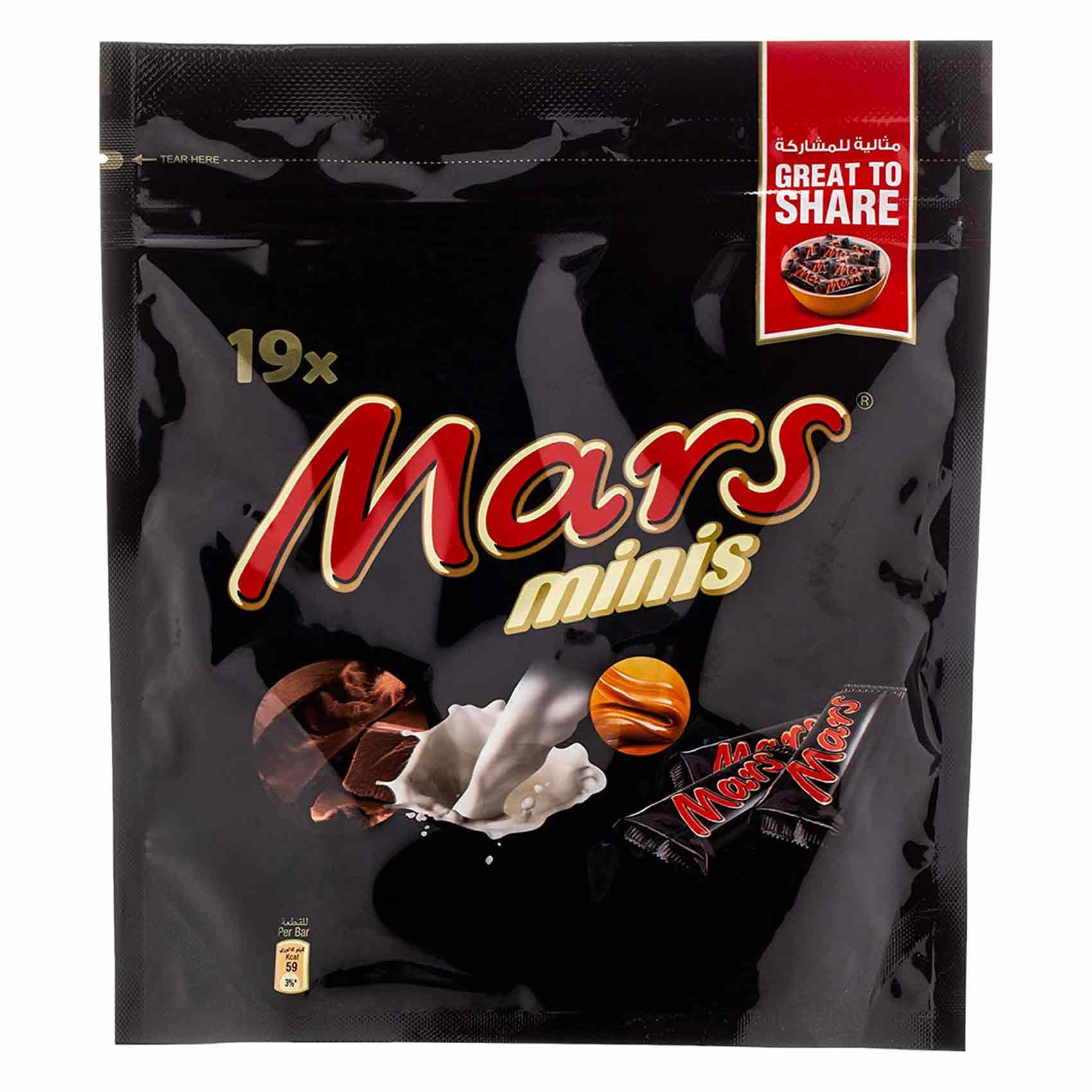 Buy Mars Minis Chocolate 252g Online | Carrefour KSA