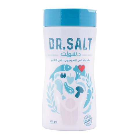 Buy DR. Salt Low Sodium Salt With Iodine - 400 gram Online | Carrefour ...