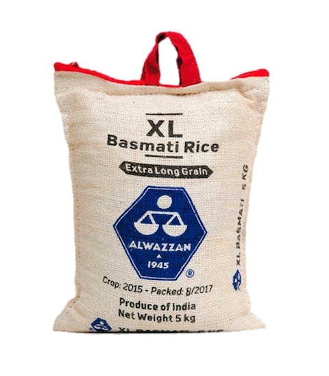Buy AL WAZZAN BASMATI RICE XL 5KG Online | Carrefour Kuwait