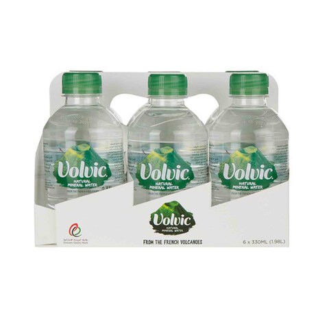 Volvic Volcanic Natural Mineral Water 330ml Pack of 6 price in UAE ...