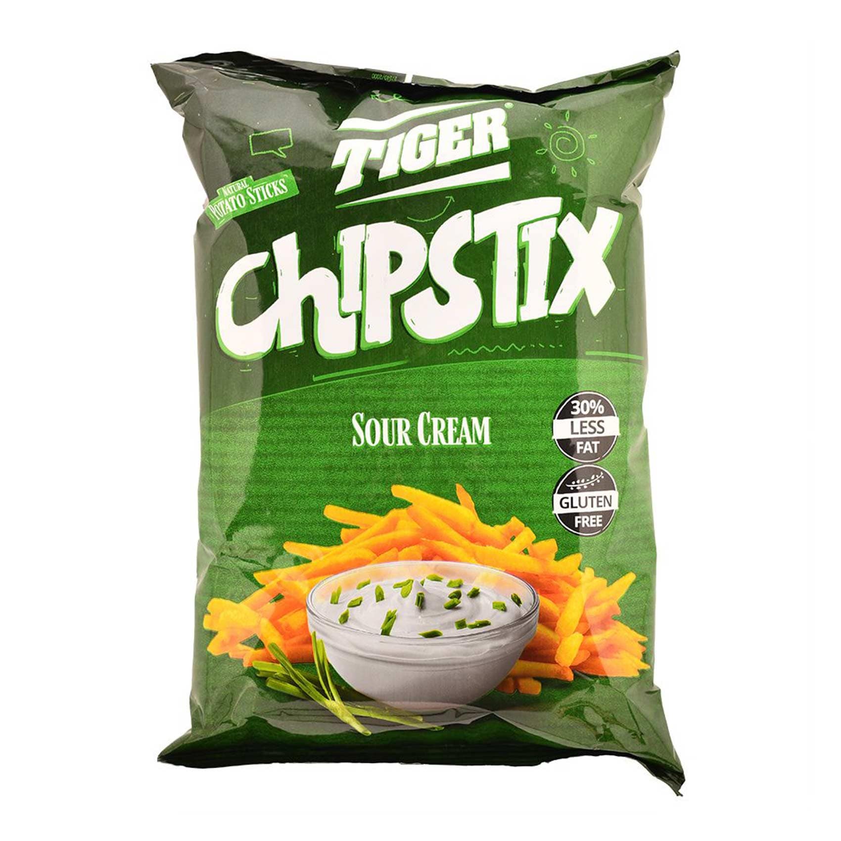 Buy Tiger Chipstix Fried Potato Sticks - Sour Cream - 80 gram Online ...