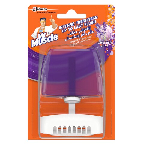 Mr. Muscle Lavender Liquid Rim Block Toilet Freshener 55 ml price in ...