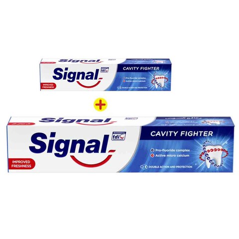 Signal Toothpaste Cavity 120Ml + 50 Ml Online | Carrefour Jordan