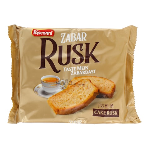 Buy Bisconni Zabar Rusk Taste Mein Zabardast Premium Cake Rusk 126 gr ...