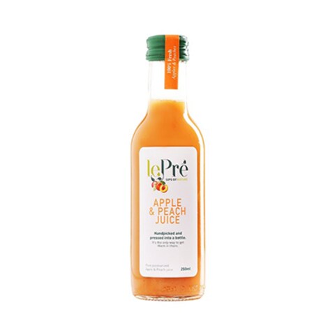 Buy Le Pre Juice Apple And Peach 250ML Online | Carrefour Lebanon