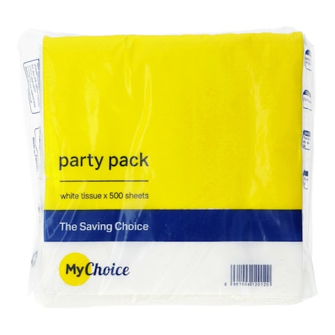 Buy My Choice Party Pack (White Tissue x 500 Sheets) Online | Carrefour ...