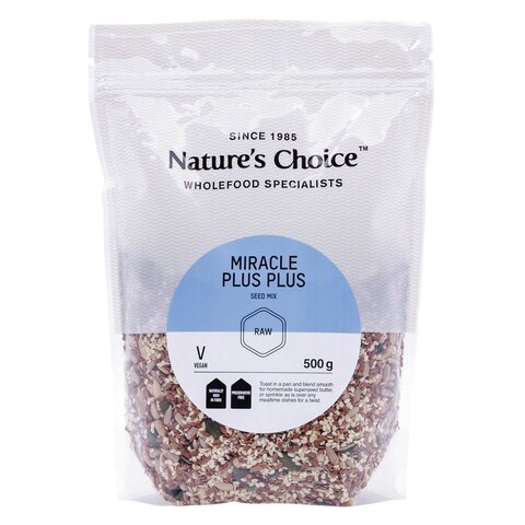 Buy Nature's Choice Gluten Free Miracle Plus Seed Mix 500g Online ...
