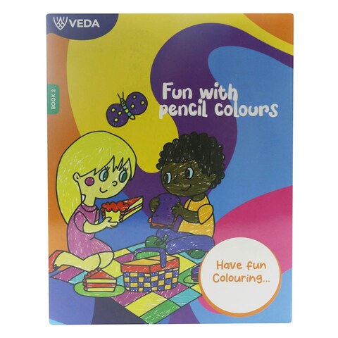 Buy Veda Fun With Pencil Colouring Book No. 2 Online | Carrefour Kenya