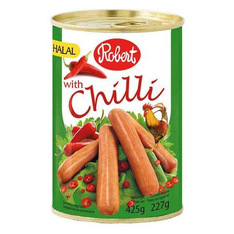 Robert Chicken Sausage Chilli 425g price in Saudi Arabia | Carrefour ...