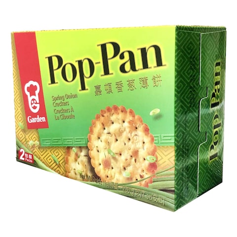Garden Pop Pan Spring Onion Crackers 200g price in UAE | Carrefour UAE ...