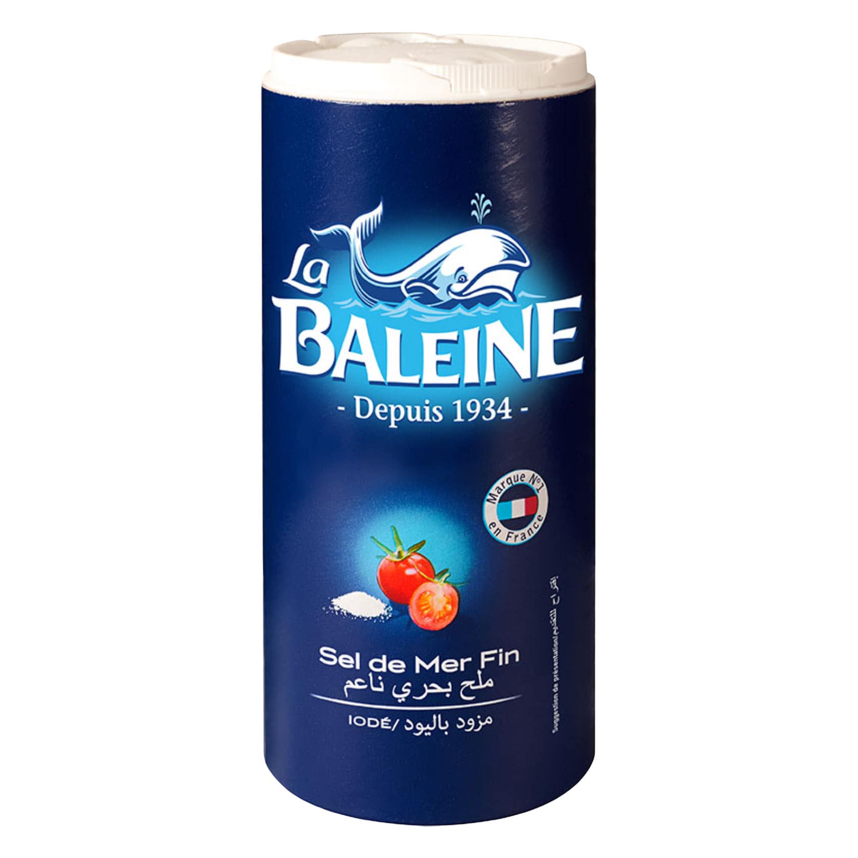 Buy La Baleine Fine Iodized Sea Salt 600g Online | Carrefour Kenya