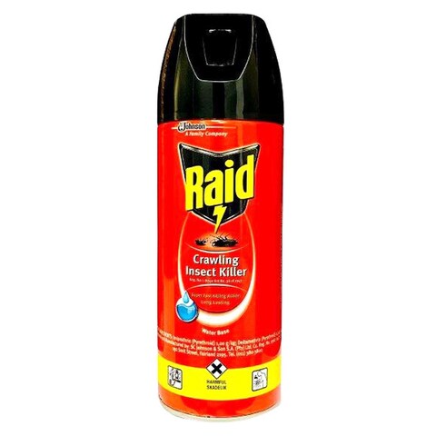 Buy Raid Crawling Insect Killer Spray - 300ml Online | Carrefour Egypt