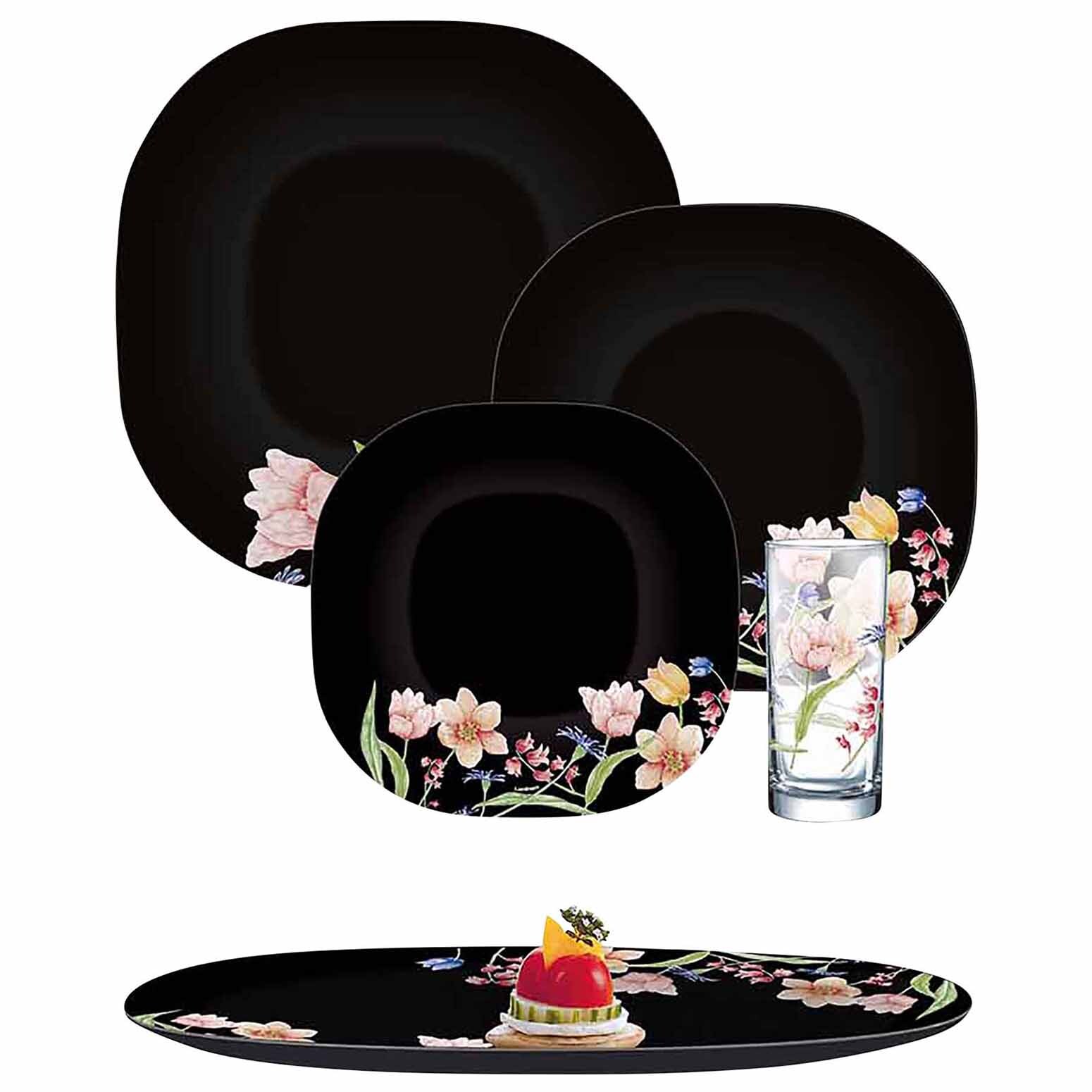 Buy Luminarc Dinnerware Sets, Multi Color - 25 Pieces Online ...