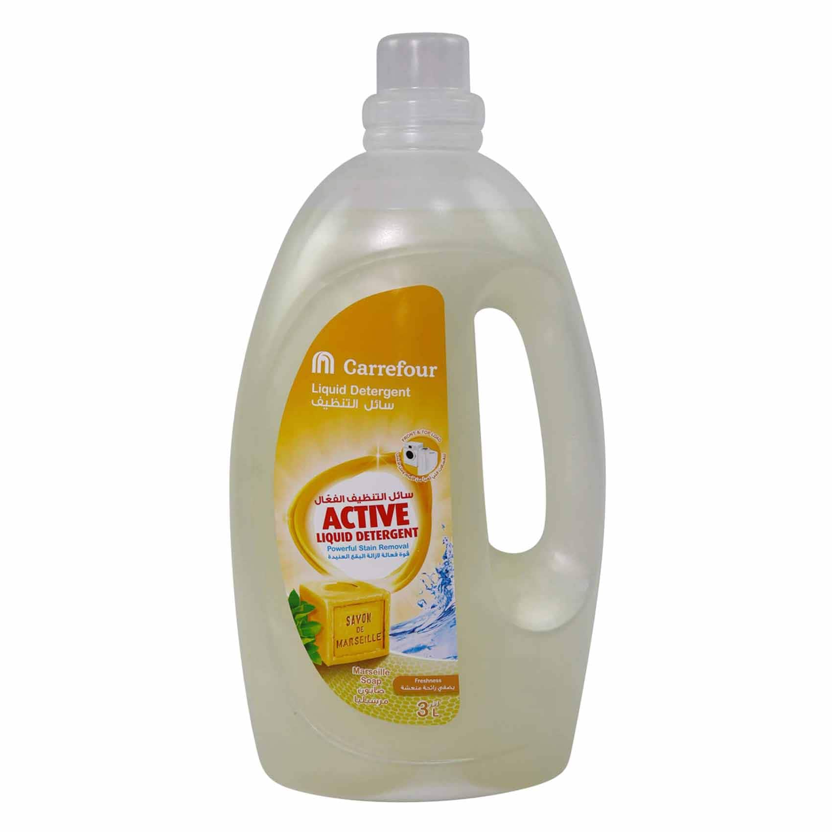Buy Carrefour Soap Merseille HI Liquid Detergent 3L Online | Carrefour ...