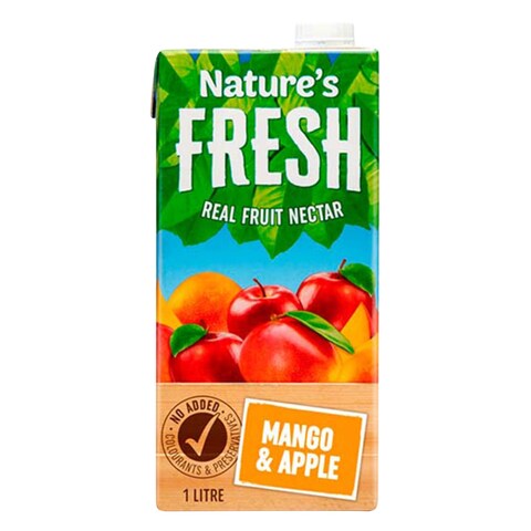 Buy Natures Fresh Mango And Apple Juice 1L Online | Carrefour Kenya