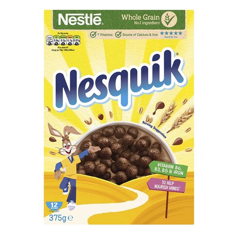 Buy NESTLE NESQUIK CEREAL 375G Online | Carrefour Kenya