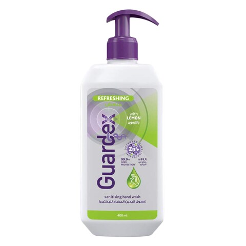 Buy Guardex Refreshing Lemon Sanitising Hand Wash 400ml Online ...