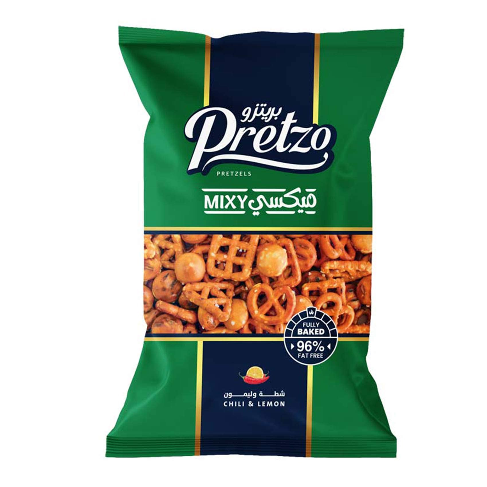 Buy Pretzo Mixy Chili & Lemon - 40 gram Online | Carrefour Egypt