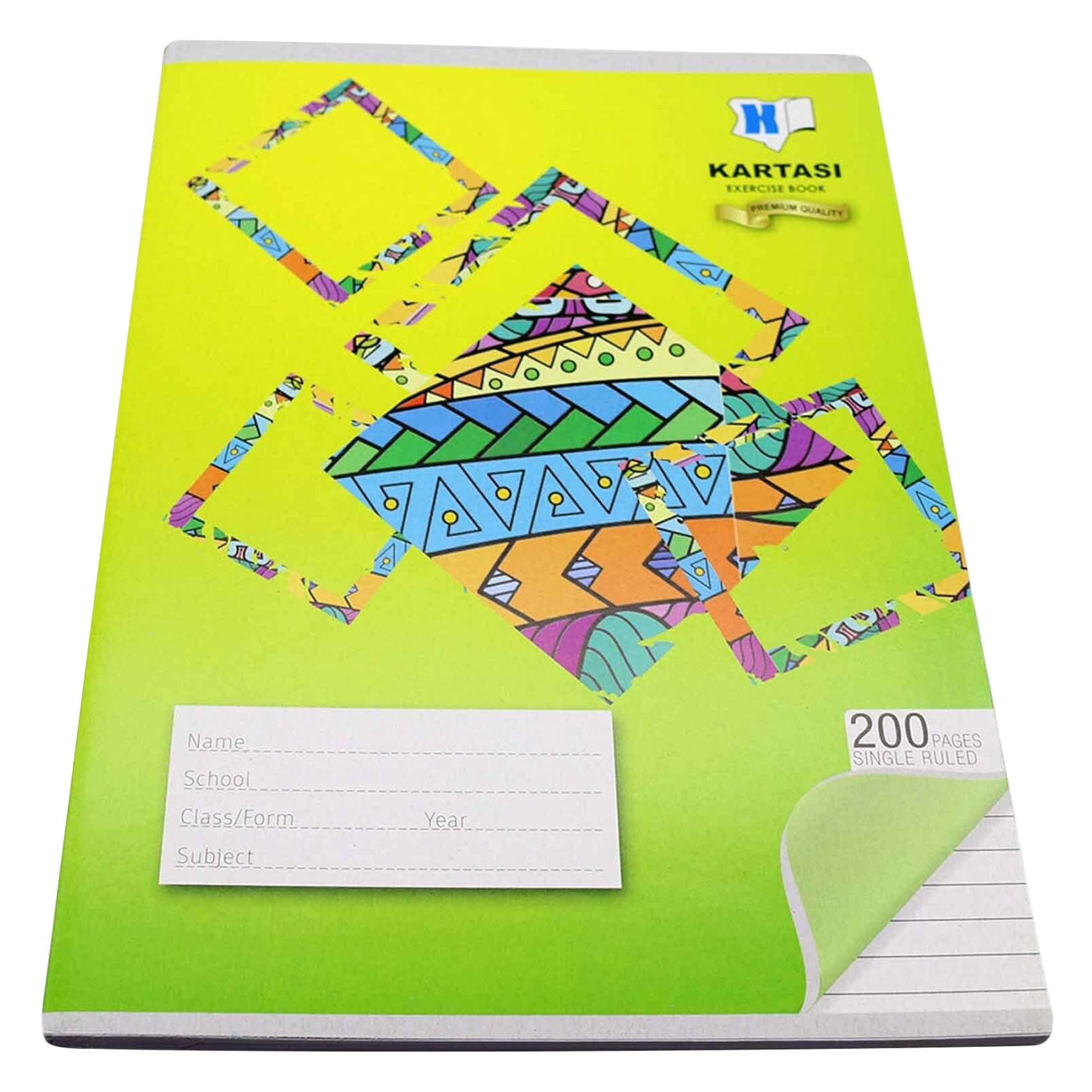 Buy Kartasi Exe Book A4 200 Pages Single Line Online | Carrefour Kenya