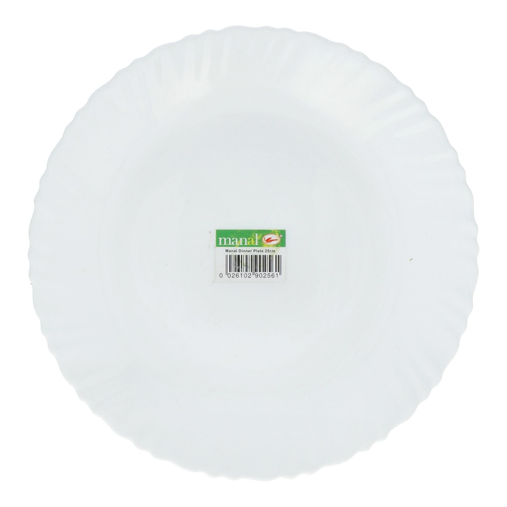 Buy Manal Dinner Plate 25cm Online | Carrefour Pakistan