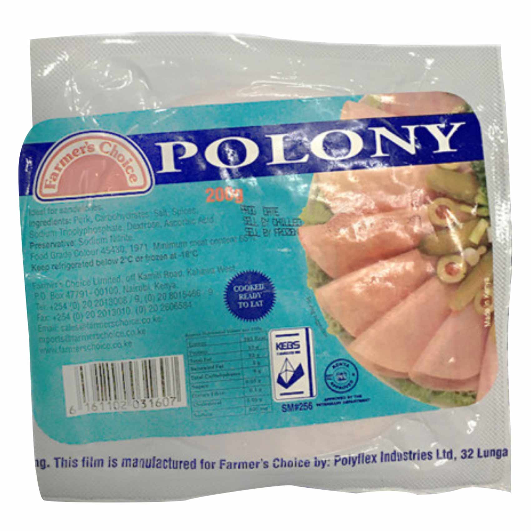 Farmers Choice Polony 200g
