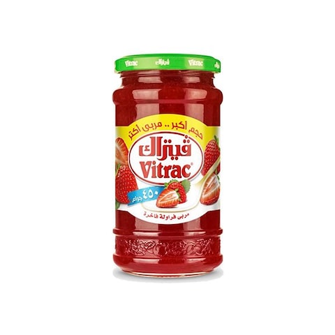Vitrac Creamy Strawberry Jam 450g price in Kuwait | Carrefour Kuwait ...