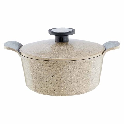 Buy Neoflam Granite Pot - 24 cm - Warm Marble Online | Carrefour Egypt