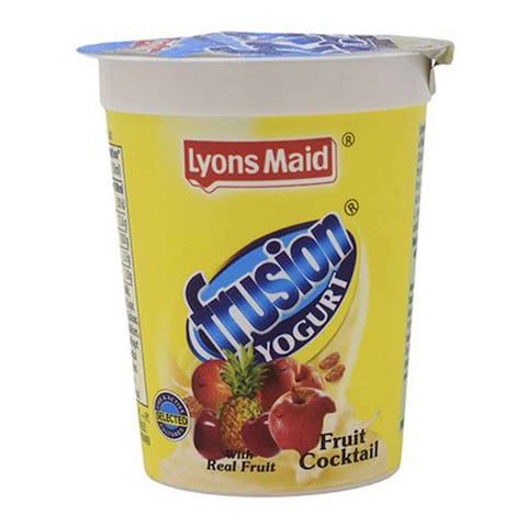 Buy Lyons Maid Fusion Fruit Cocktail Yogurt 150ml Online | Carrefour Kenya