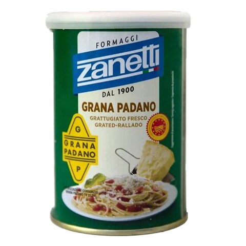 Buy Zanetti Grated Grana Padano 160GR Online | Carrefour Lebanon