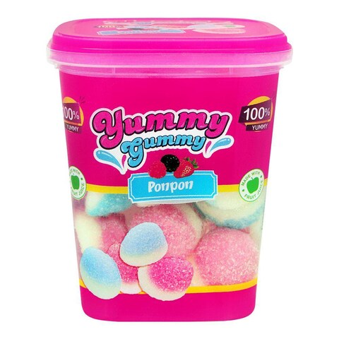 Buy Yummy Gummy Ponpon, Gummy Candy, Tub 175 gr Online | Carrefour Pakistan