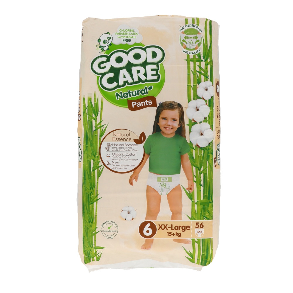 Buy Good Care Natural Pants (XXL) 56 pcs Online | Carrefour Pakistan