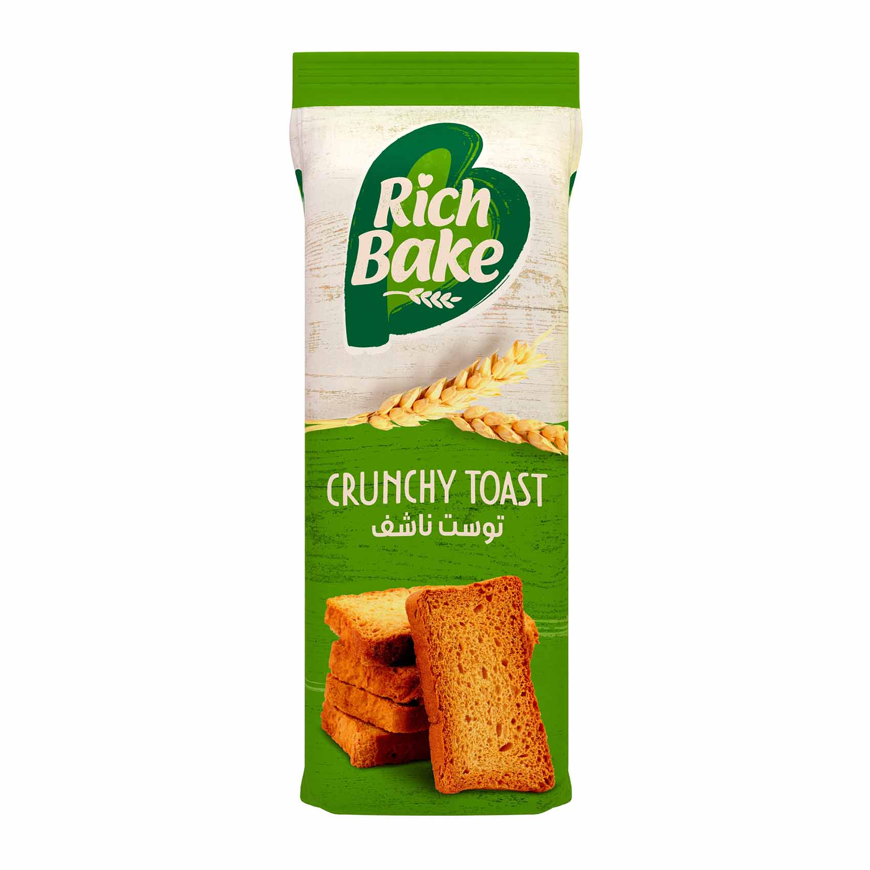 Buy Rich Bake Plain Crunchy Toast - 170gm Online | Carrefour Egypt
