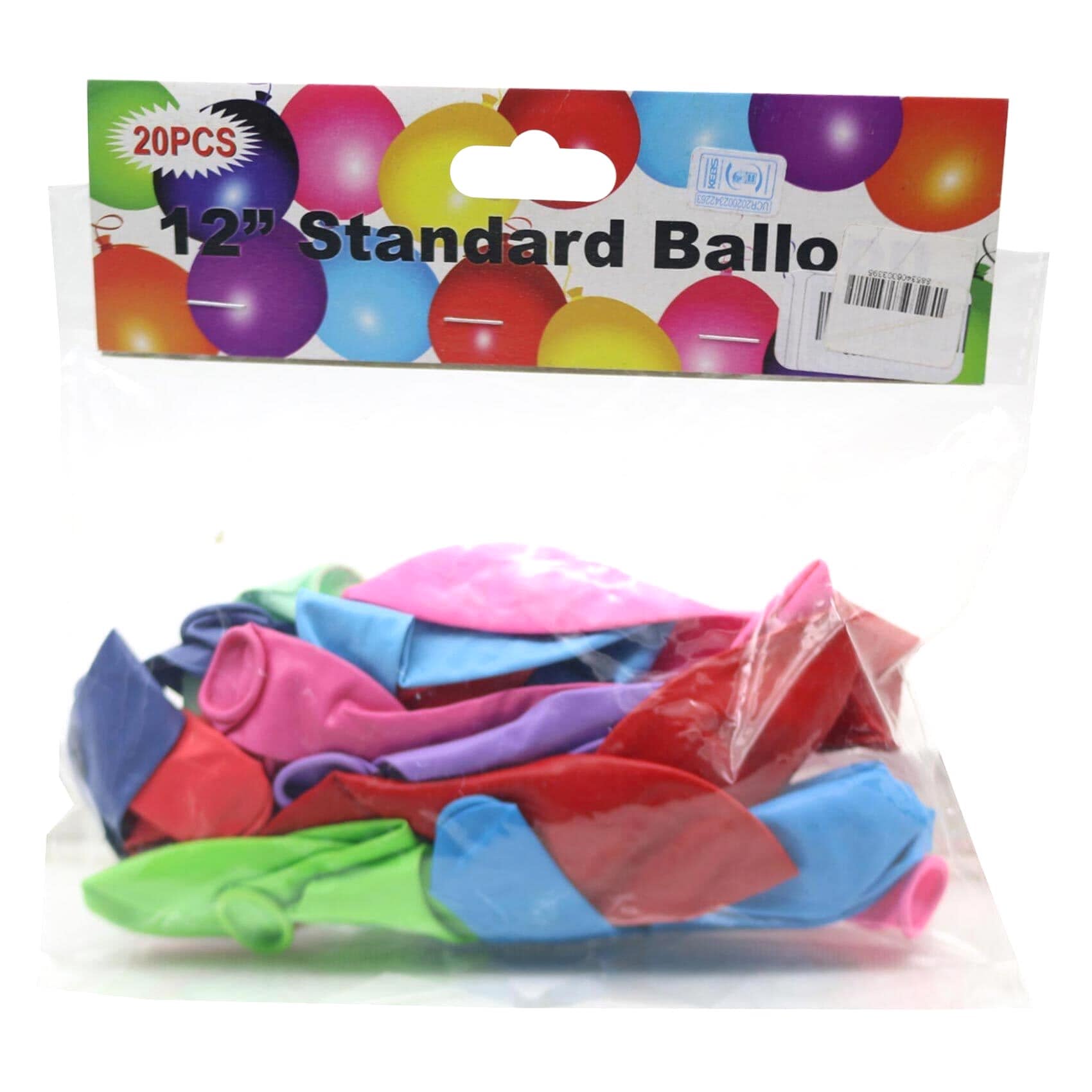 Buy Mix Color Standard Balloons 20Pcs Online | Carrefour Kenya