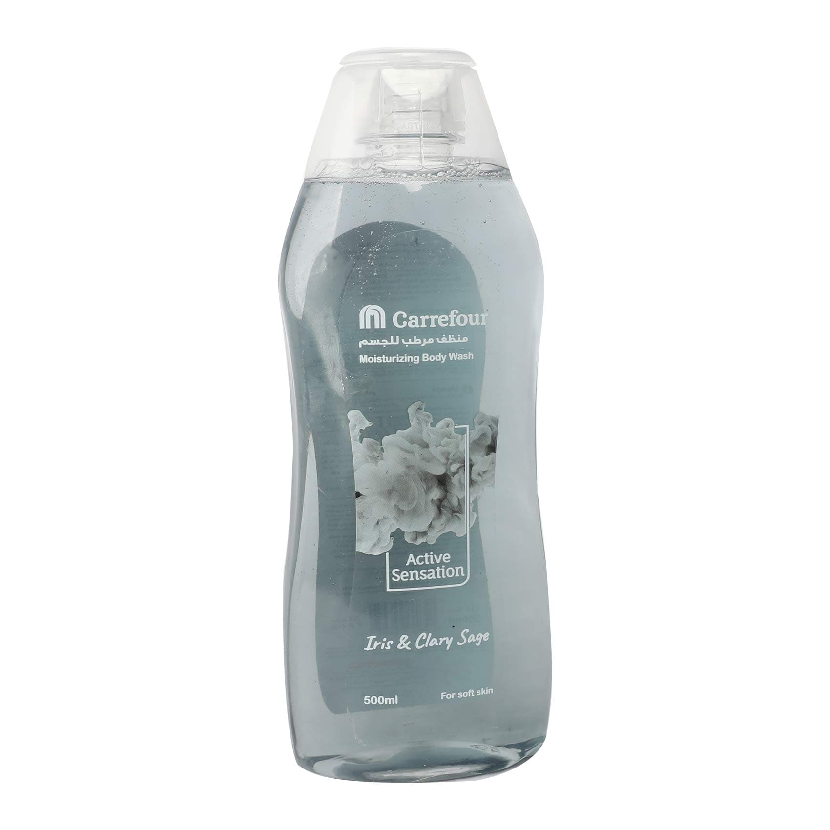 Buy Carrefour Active Sensation Body Wash - Iris and Clary Sage - 500ml ...